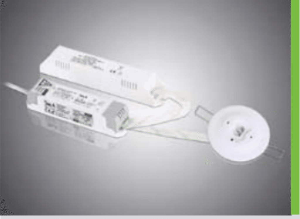 Emergency light self contained round & recessed 1 Watts - EMIRATES SHAMWAI